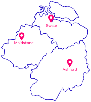 Where we work – Mid Kent Mind